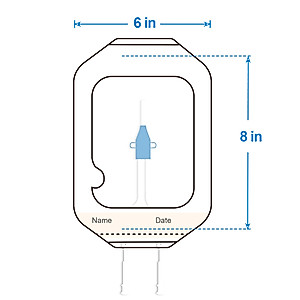 LotFancy Transparent Film Dressing 6x8 inch, 18PCS, Sterile, Waterproof Adhesive Wound Cover Bandage Tape, Film Dressing for Post Surgical, Scar Therapy, Medical Supplies, Tattoo Dressings