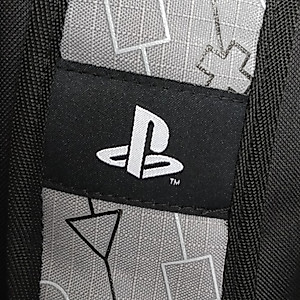 SONY PLAYSTATION BACKPACK WITH HANDLE - Grey - Soft Shell - Compatible with PlayStation Controllers