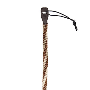 D'Addario Accessories Mandolin Strap - Mandolin Accessories - Braided Mandolin Strap - Brown/Cream