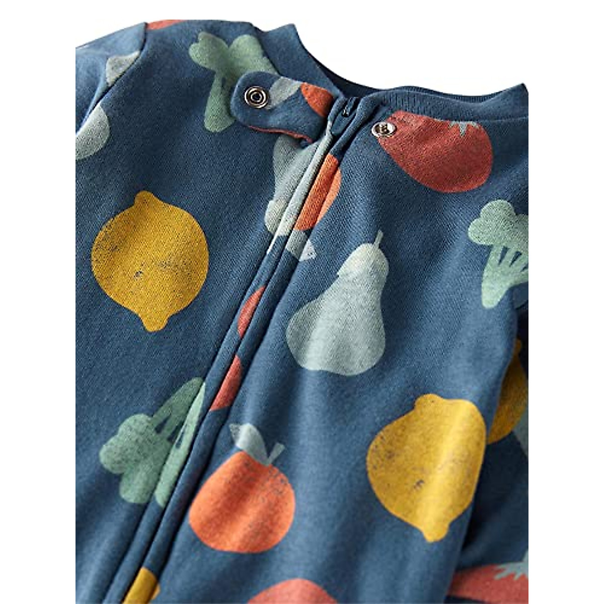 little planet by carter's unisex-baby Sleep and Play made with Organic Cotton, Veggies, 3 Months