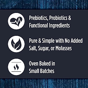 Nulo Functional Granola Bars, Healthy Dog Treats, Oven Baked, Made with Prebiotics and Probiotics, Contains No Added Salt, Sugar, or Molasses, 10 Ounce Bag