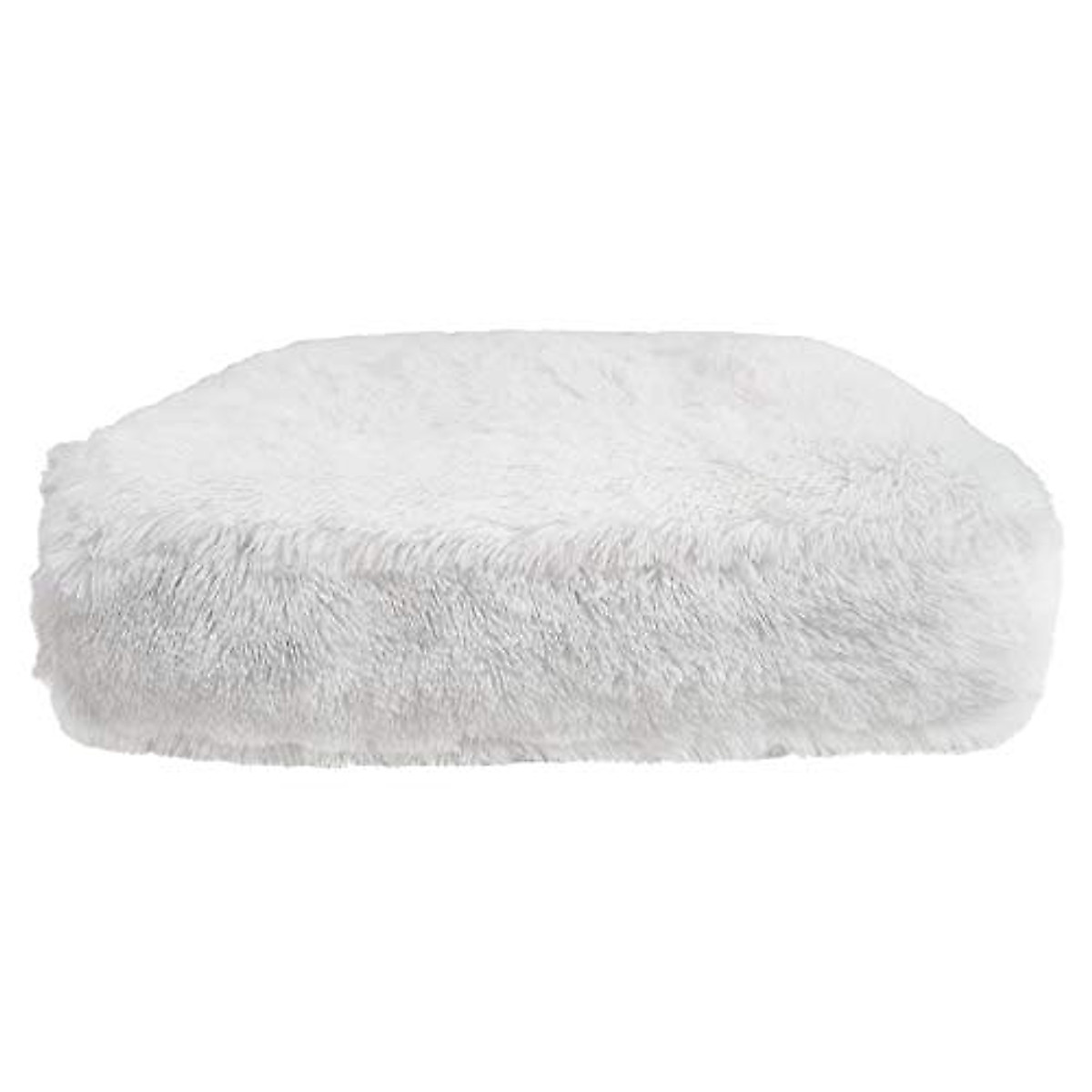 Bessie and Barnie Rectangle Dog Bed - Extra Plush Faux Fur Dog Bean Bag Bed - Fluffy Dog Beds for Large Dogs - Waterproof Lining and Removable Washable Cover - Multiple Sizes & Colors Available