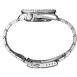 SEIKO Men's 5 Sports Automatic Watch with Stainless Steel Strap, Silver, 22 (Model: SRPE71)