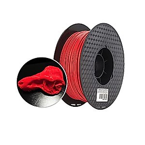 Baluue 3D Printers Impresora 3D Mm for Effective Pla Filament Material Red Silk Printer Widely Professional Shiny DIY Environmental Printing - Spool D Changing 3D Printers Impresora 3D