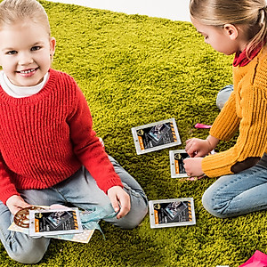 Zonon 50 Pieces Magnetic Card Holder Acrylic Baseball Card Holder 35pt Magnetic Trading Card Protector for Baseball Sports Trading Game Work Cards Storage and Display