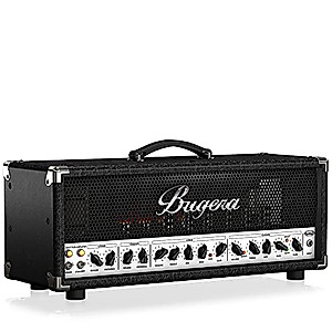 Bugera 6262 INFINIUM Ultimate Rock Tone 120-Watt 2-Channel Tube Amplifier Head with Reverb and INFINIUM Tube Life Multiplier