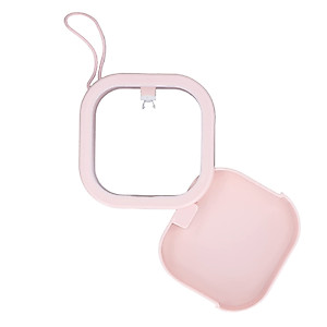 Clear ABS drawer for small transparent containers with push switch Pink