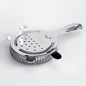 Double Strainer + Cocktail Hawthorne Strainer(Bundle)