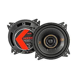 KICKER 47KSC404 KS Series 4" Coaxial Speakers with .5" Tweeters, 4ohm