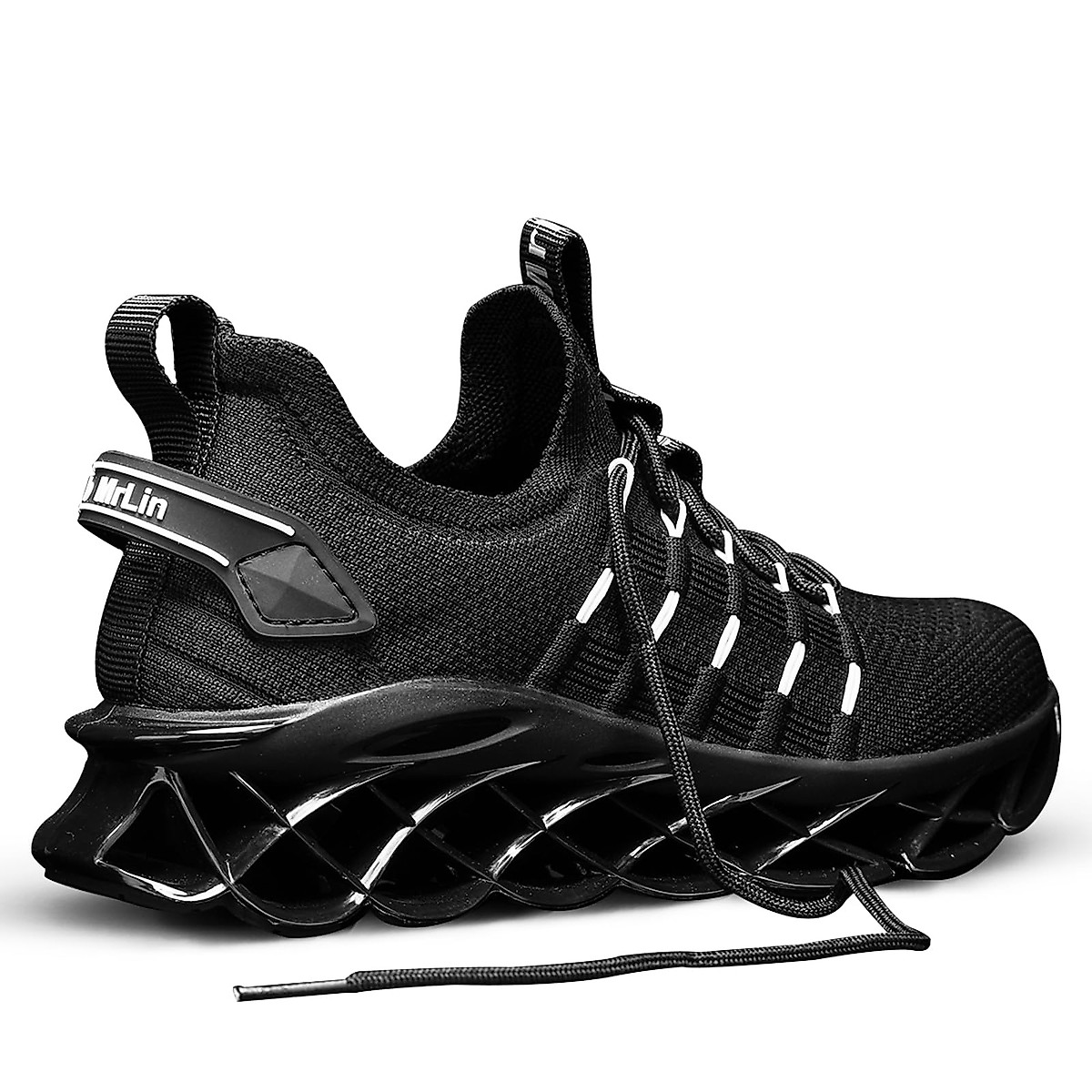 Hello MrLin Womens Shoes Lightweight Sneakers for Women Breathable Walking Shoes Women Fashion Casual Slip On Tennis Running Shoes Non Slip Black