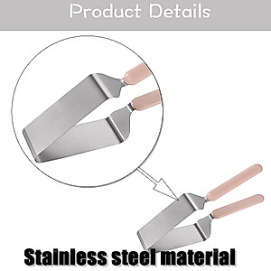 YIRUIDD Cake Divider Stainless Steel Triangular Cake Cutting Cake Divider for Cakes Pie Desserts Bread and Pizza