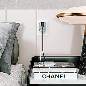 Bates- European Travel Plug Adapter, Adapter with USB, European Plug Adapter, US to Europe Plug Adapter, Converters and Adapters for Travel, Outlet Converter, Power Adapter Europe, Adapters for Europe