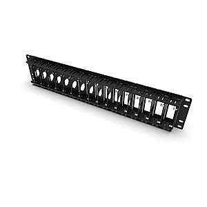 MyElectronics Raspberry Pi Rack Mount 19 inch 2U to Mount 16 Units All Models B (1-4) - Front Removable(6781)