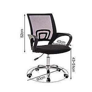 WYKDD Gaming Chair Ergonomic Computer Chair Rotating Lifting Comfort Home Office Conference Seats Company Staff Armchair Office Chairs (Color : C)