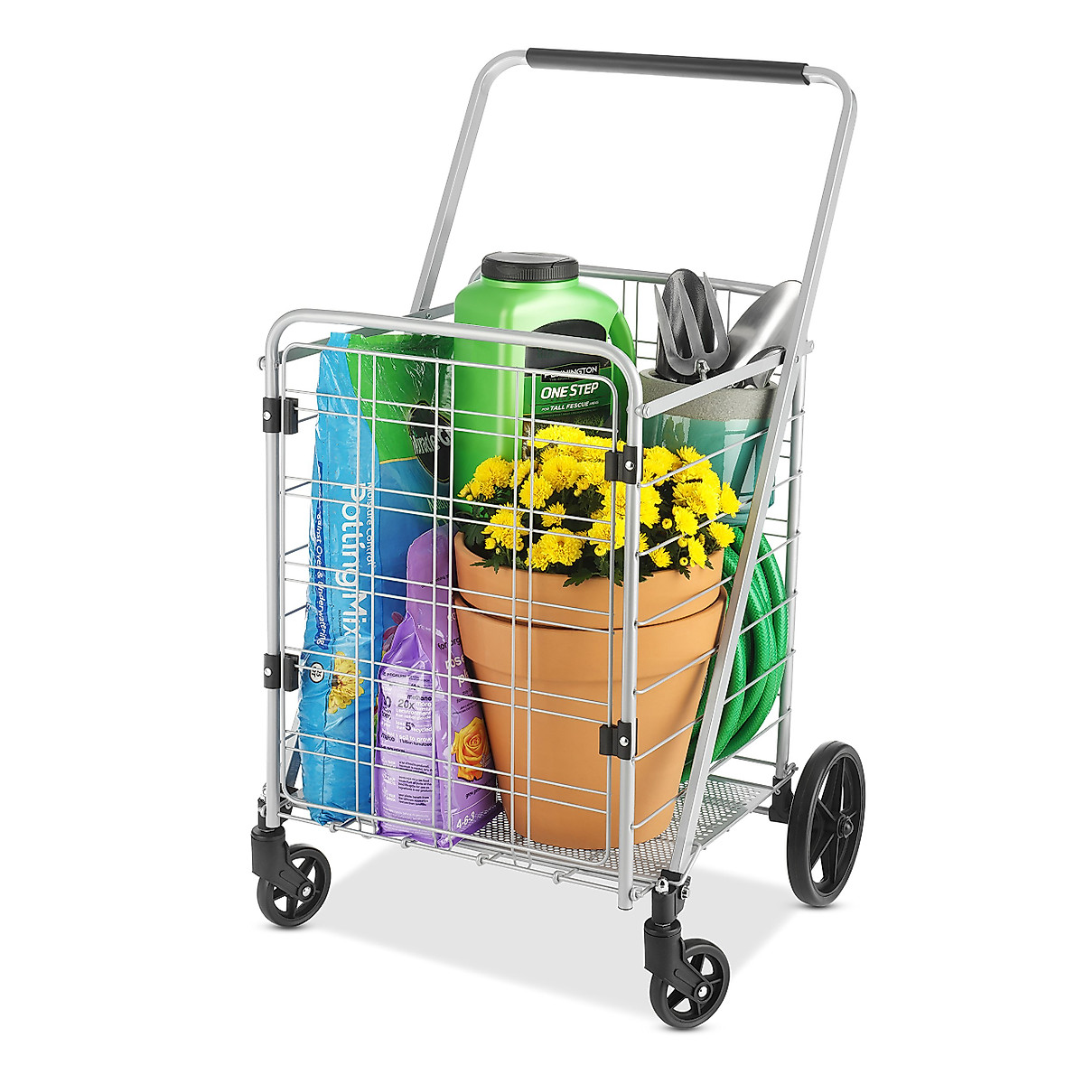 Whitmor Heavy Duty Utility Cart with Front Door