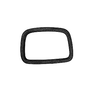 Toworldit Alcantara Armrest Box Rear Air Conditioning Outlet Vent Decoration Trim Cover Compatible with BMW Mini F60 2018-2020 (Black Gray)