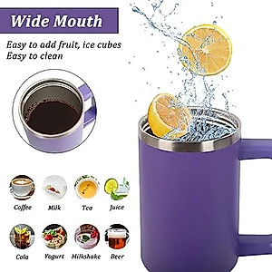 Tumbler With Lid And Straw 40 Oz,Insulated Tumblers, Travel Water Bottle, Trending Cups For Women & Men, Great Travel Gifts For Her & Him 3d Lilac