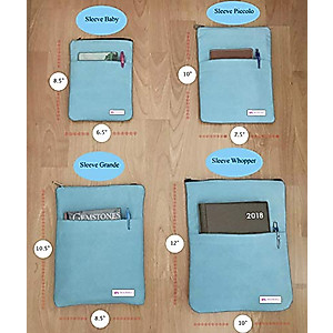 Nerdy Llama Book Sleeve - Book Cover for Hardcover and Paperback - Book Lover Gift - Notebooks and Pens Not Included