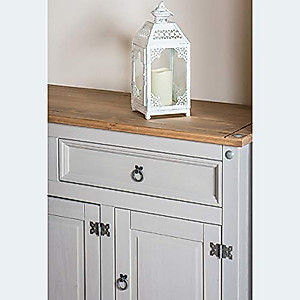 Wood Buffet Sideboard Corona Gray | Furniture Dash
