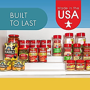 Dial Industries, Inc. Adjustable 3 Tier Expand-A-Shelf Spice Rack Organizer
