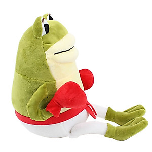 uiuoutoy Ribby and Croaks Plush Toys The Frog Stuffed Doll Figure 2pcs