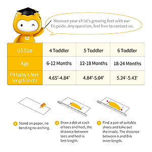 BMCiTYBM Baby Shoes Boy Girl Walking Shoes Breathable Sneakers Infant First Walker Shoes 6 9 12 18 24 Months White Size 12-18 Months Infant