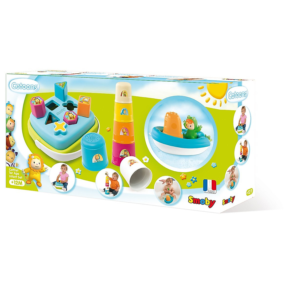Smoby Cotoons 110408 Play Set (3 Pieces)