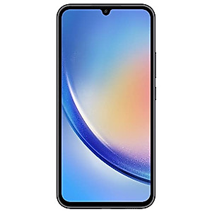 SAMSUNG Galaxy A34 5G + 4G LTE (128GB + 6GB) Unlocked Worldwide (Only T-Mobile/Mint/Metro USA Market) 6.6" 120Hz 48MP Triple Camera + (25W Wall Charger) (Awesome Graphite (SM-A346M))