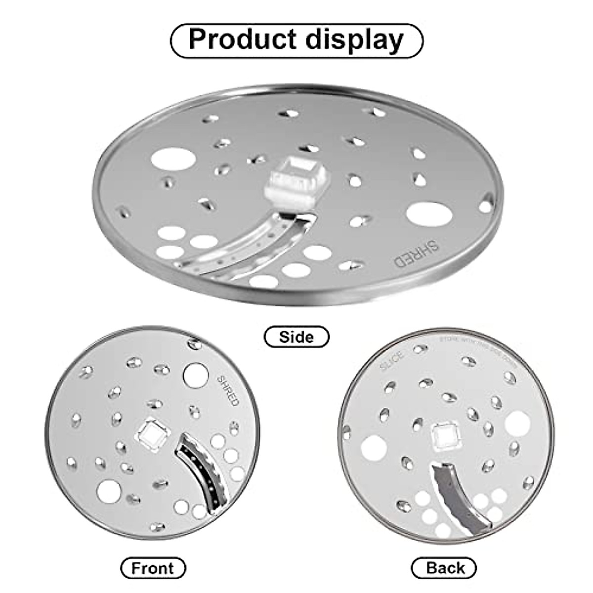 SLICE SHRED DISC BLADE for Hamilton Beach Food Processor 70730 70670 70740 70760