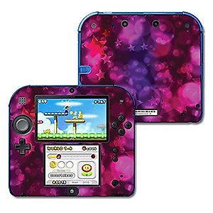 MightySkins Skin Compatible with Nintendo 2DS - Star Power | Protective, Durable, and Unique Vinyl Decal wrap Cover | Easy to Apply, Remove, and Change Styles | Made in The USA