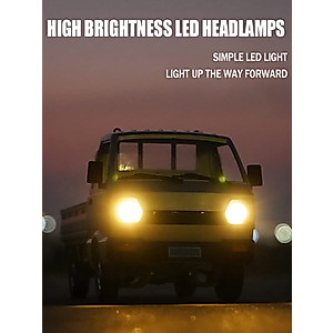 The perseids Remote Control Car WPL D12 RTR RC Rock Crawler, 1/10 Full Scale RC Drift Cars 2.4Ghz Offroad Pickup Trucks All Terrain Car RC Racing Climbing Vehicle Silver