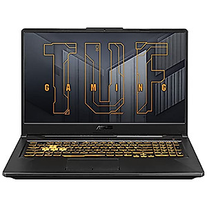 2021 ASUS TUF Gaming F17 FX706HE-211.TM17 (i5-11260H, 16GB RAM, 512GB NVMe SSD, RTX 3050Ti 4GB, 17.3" FHD 144Hz, Windows 10) Gaming Notebook - Eclipse Gray