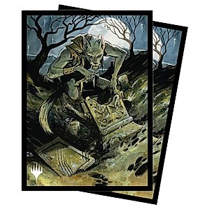 Innistrad Midnight Hunt 100ct Sleeves V3 Featuring Graveyard Glutton for Magic