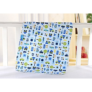 Diaper Changing Pad, Twoworld Cotton Bamboo Fiber Breathable Waterproof Changing Pads Washable Resuable Diapers Liners Mats(20x28in)