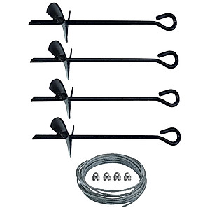 Minute Man Anchor Kit for Storage Shed