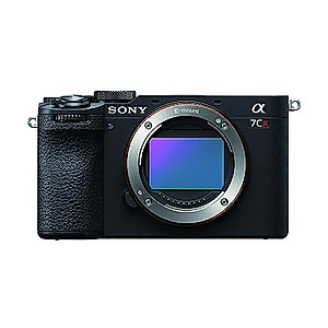 Sony Alpha 7CR Full-Frame Interchangeable Lens Hybrid Camera - Black