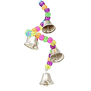 890 Ring My Bell Bonka Bird Toys Small Colorful Beads Assorted Budgie Finch Parrotlet Quaker Dove