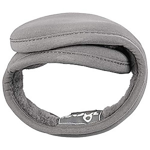 180s Men's Urban Ear Warmer, Behind-the-Head Winter Earmuffs (Charcoal Gray, Ear-Warmer)