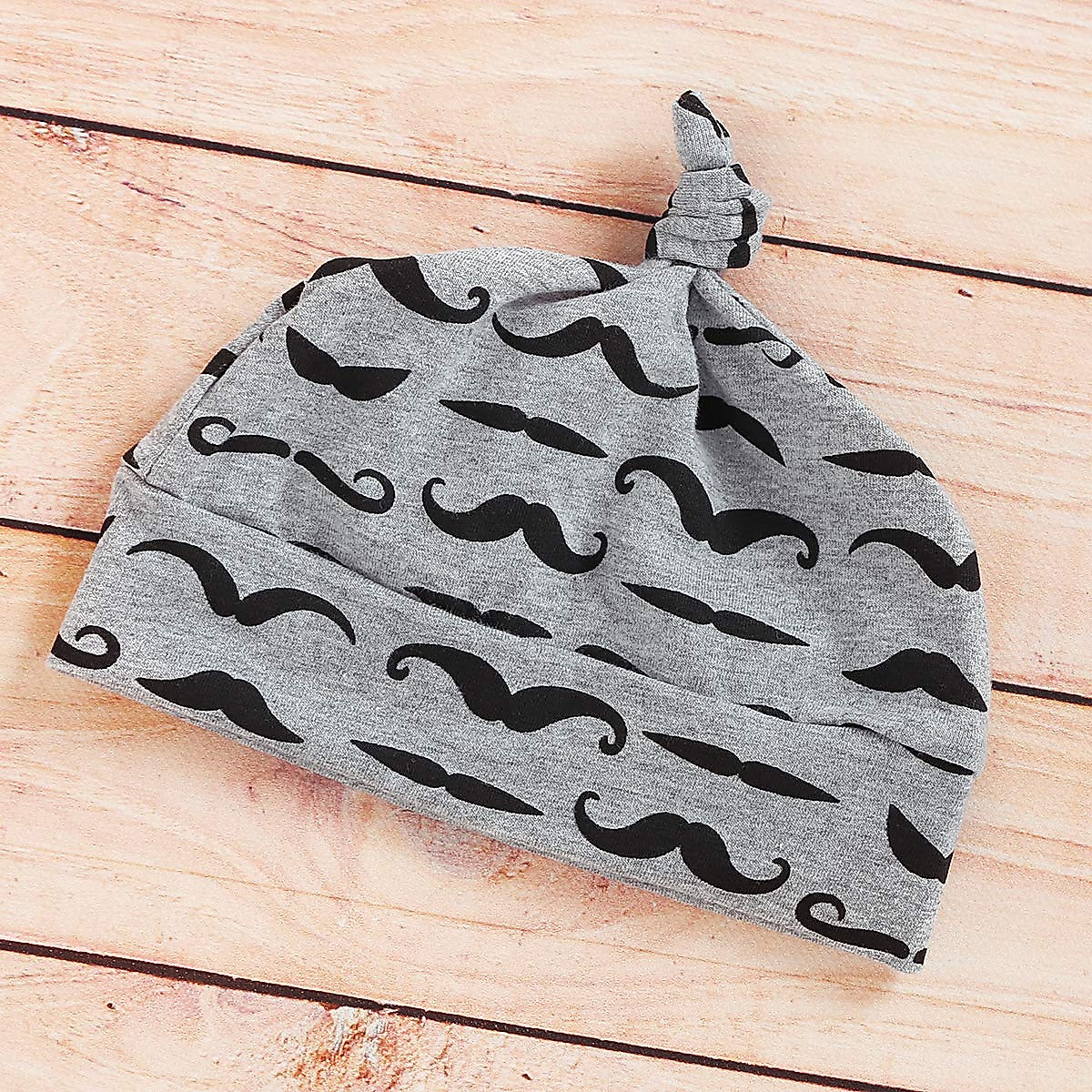 Happy Town 3Pcs Baby Boy Clothes Newborn Infant Bodysuit Summer Cotton Short Sleeve Romper +Pants+Hat Outfits Set (White#1, 0-6 Months)