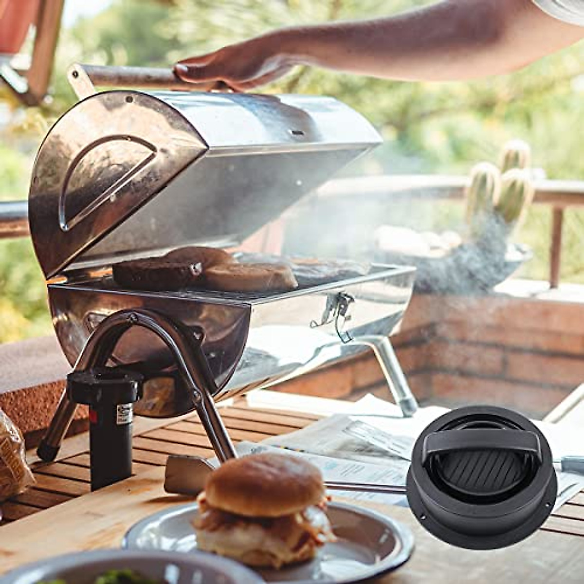 Burger Press,3 in 1 Non-Stick Hamburger press patty maker,Meat Beef Veggie Patty Mold for Stuffed Burgers Slider BBQ Barbecue Grilling