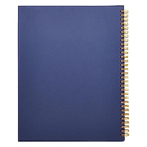 2 Pack Sign in Book for Open House Visitors, Guest Registry with 2 Pack Realtor Tent Cards for Real Estate Agent Supplies, Home Sale Business (Navy Blue, 8.5x11)