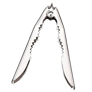 UPKOCH 3pcs Shucker Kitchen Seafood Lobster Crab Oyster for Gadget Nut Professional Clamp Steel Design Multifunctional Clam Accessory Supply Home Tool Opener Clip Crackers Ergonomic