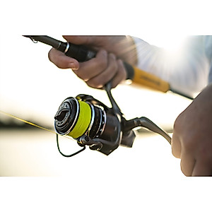 Berkley Jordan Lee x5 Braid Superline, Flame Green, 15-Pound Break Strength, 164yd Fishing Line, Suitable for Freshwater Environments