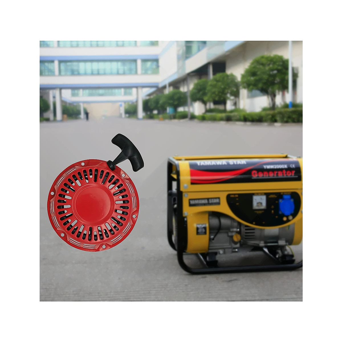 YAMAKATO Recoil Starter Assembly for Honda GX120 GX160 GX200 159cc 163cc 196cc 4hp 5.5hp 6.5hp Engine Generators Pull Start Cord Rope