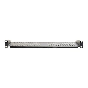 Aeons 1U Universal Server Rack Shelf Vented Rackmount Cantilever Shelf 10" Deep, for 19” IT Network Rack Cabinet Enclosure - Fixed Server Rack Cabinet Shelf 2-Pack