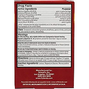 Hyland's Leg Cramps, Caplets, 40 ct. (Pack of 6)