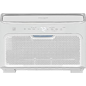 Frigidaire GHWQ123WC1 Inverter Quiet Temp Room Air Conditioner, 8,000 BTU with Wi-Fi Connected, Energy Star Certified, Easy-to-Clean Washable Filter, in White