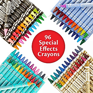96 ct. Special Effects Crayons