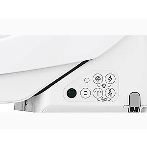 KOHLER BH90-N0 Novita Elongated Electric Bidet Toliet Seat, Heated Bidet Seat for Existing Toilets, Bidet Warm Water with Dryer, White