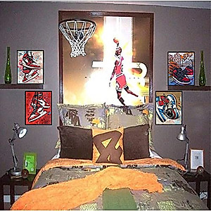 bcf Sneaker Posters Hypebeast Room Decor Shoes Prints Sneakerhead Posters Aesthetic Cool Posters for Teens Boys Guys Men Room Dorm Bedroom Wall Art Decor,Set of 4 Unframed(8''x10''inches).